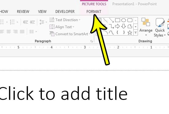 How to Flip a Picture in Powerpoint 2013 - Live2Tech