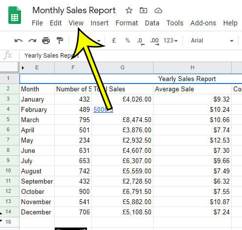 How to Remove Lines in Google Sheets - Live2Tech